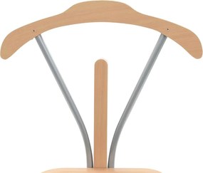 Němý sluha / stojan na oblečení 45 x 35 x 107 přírodní 246719