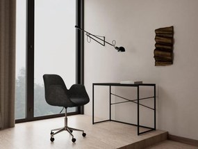 Kancelářská židle Beth tmavě šedá