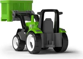 EFKO Traktor Igráček MultiGO zelený s vidlemi a paletou / od 3 let