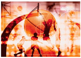 Samolepící fototapeta - Můj sport: Basketbal 245x175