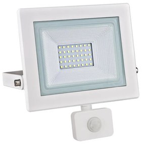 ACA DECOR LED reflektor 30W s pohybovým čidlem - bílý