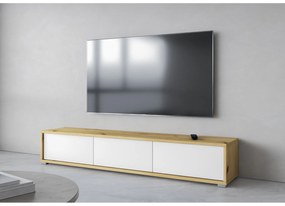 TV stolek Fiora 38 (dub artisan + bílá). 1066458