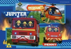 Ravensburger Požárník Sam: Pojďme hasit - 2x24 dílků / od 4 let