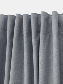 Sinsay - Sada zatemňovacích závěsů na řasící pásce 2 pack - šedá