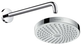 Hansgrohe Croma Select S 180 hlavová sprcha s připojením, bílá chrom 26522400 + 27413000