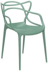 Kartell - Židle Masters, zelená