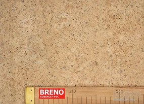 Breno PVC AMBIENT Tereza 368M – béžový kamenný dekor, šíře 300 cm