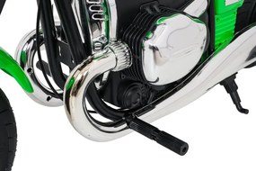 Elektrická motorka BMW R18 zelená