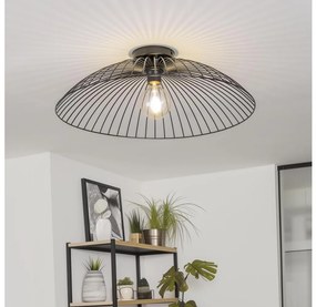 Brilagi - LED Přisazený lustr CERIA WIRE 1xE27/40W/230V pr. 60 cm černá