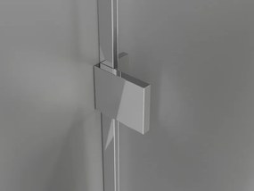 Mexen Lunar L levé sprchové dveře 90 cm, transparentní, chrom - 834L-090-000-01-00-L