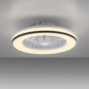 LD 14447-18 LED stropní ventilátor CCT RGB změna barev dálkový ovladač, RGB/2700-6500K - JUST LIGHT
