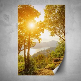 Plakát - Sluneční příroda (80x120 cm) - PopyDesign