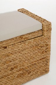 Sedací lavice COMBO, vodní hyacint, šířka 100 cm, natur
