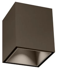 Wever & ducré čtvercové stropní stropní svítidlo box mini ceiling surf 1.0 led 1800-3000k q-q tree bronz