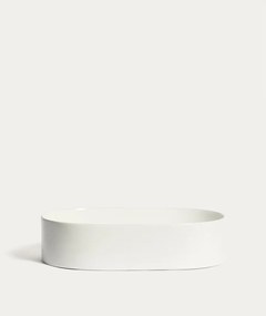 Bílé keramické umyvadlo 50x31 cm Ovara – Kave Home