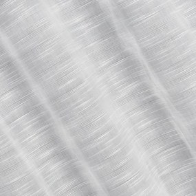 Bílá záclona na kroužcích ASTERA 140x250 cm