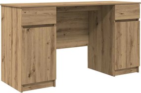 Stůl dub artisan Kompozitní dřevo 140 x 49 x 76 cm 3328515