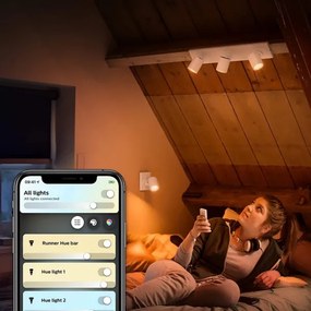 Philips 53090/31/P6 - LED Stmívatelné svítidlo Hue RUNNER 1xGU10/5W/230V + DO
