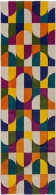 XXXLutz TKANÝ KOBEREC, 66/300 cm, vícebarevná Flair Rugs - Online Only koberce & rohožky - 003165009306