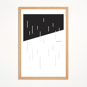 Ondřej Tejkl | Rain Dark Rám: Bez rámu, Velikost: 60 x 40 cm