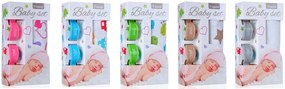 T-tomi Baby set - bambusová osuška + kočárkový kolíček Bierdie