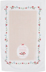 Kuchyňský froté ručník Essense de Roses - 40*66 cm