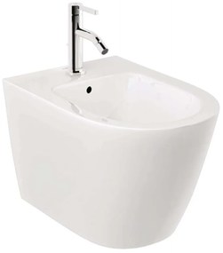 Kludi Resa R - Závěsný bidet, otvor pro baterii, lesklá bílá 23BIW0143