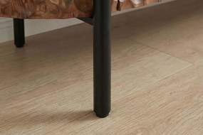 Designový TV stolek Zaxson 200 cm hnědé mango