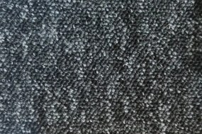 CONDOR Metrážový koberec Lyon 77 antracit BARVA: Antracitová, ŠÍŘKA: 5 m, DRUH: smyčka