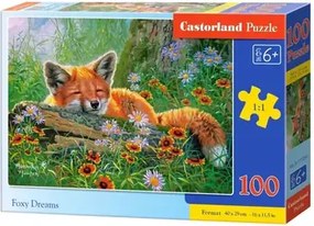 Castorland 111244 Liščí snění / 100 dílků / od 6 let