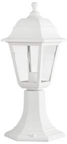 ACA Lighting Venkovní lucerna PLGP3W max. 40W/E27/IP44, bílá