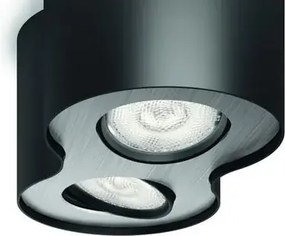 Philips Phase 2x4.5W černá / LED bodové svítidlo / 1000lm / 2700K / IP