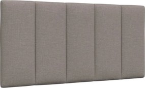 Rám postele bez matrace Hanko taupe 100 x 200 cm textil 3310374