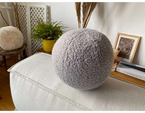 Dekorační polštář z materiálu bouclé ø 20 cm Top – Mioli Decor