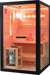BPS-koupelny Finská sauna Relax HYD-6717 120x120, 2 osoby