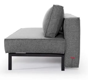Šedá rozkládací pohovka Innovation Sly Sofa Bed Twist Charcoal