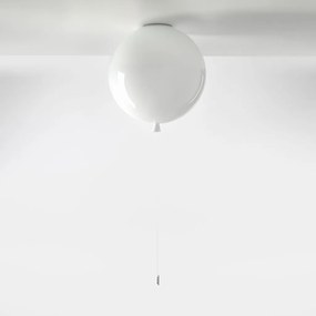 Skleněná svítidla Memory připomínající nafukovací balónky Barva: Bílá, Průměr: 250 mm, Sklo: Lesklé