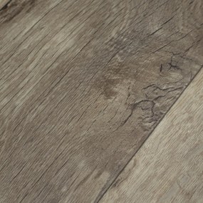 PVC podlaha - lino Texalino Supreme 691 M Valley Oak - dub, na mieru, šíře 2m,3m,4m,5m, hnedá, filc, chodba / predsieň, Beauflor