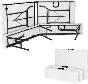 Deuba Pivní set 183 cm - bílý