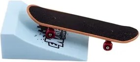 Prstový skateboard s rampou / Hračka / plast / 9 cm / mix barev / od 3