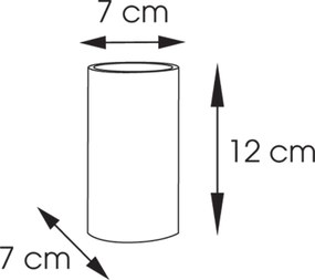 Gedy, ALTEA pohár na postavení, bambus, AL9835