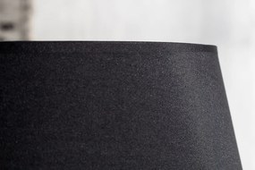 Bighome - Stojací lampa SIL, 145cm – černá, stříbrná