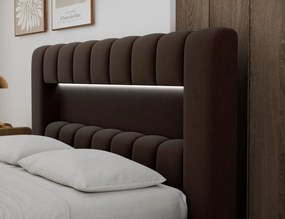 Postel Lamica 180x200 + Kovový rám/plynový výtah/kontejner