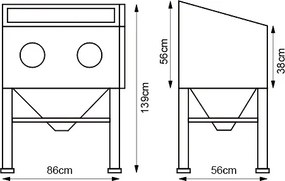 Pískovací box SSK 2