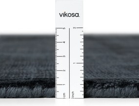 Vikosa, Kusový koberec Vikosa Jane 106299 Black, 160x230, černá, dětský pokoj
