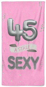 Osuška Stále sexy – růžová (věk: 45)