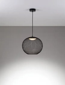 LED černá designová svítilna Kinetic 164