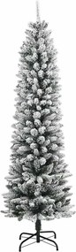 Umělý vánoční stromek se 150 LED a sněhem 120 cm 3315768