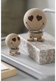 Figurka Soška Hoptimist  Smiley Love S Neopracovaný dub