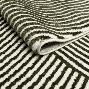 Angel Carpet, Kusový koberec Zafiro 25 Green, 160x230, zelená, kancelář